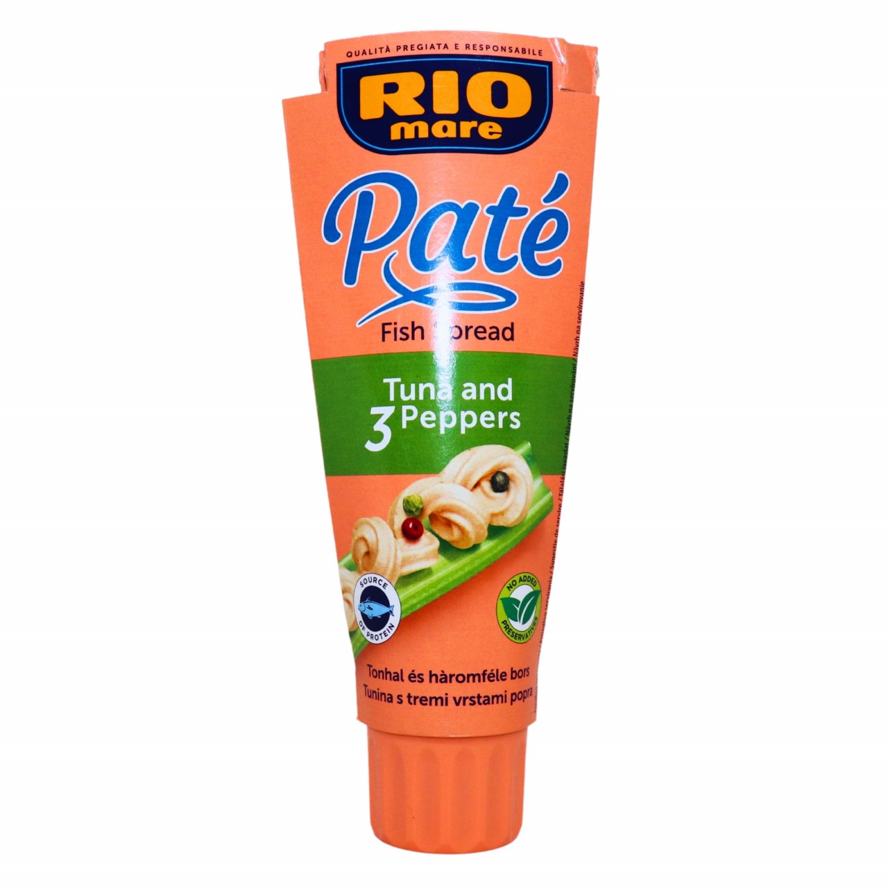 Pate de ton Rio Mare cu 3 tipuri de piper 100 g