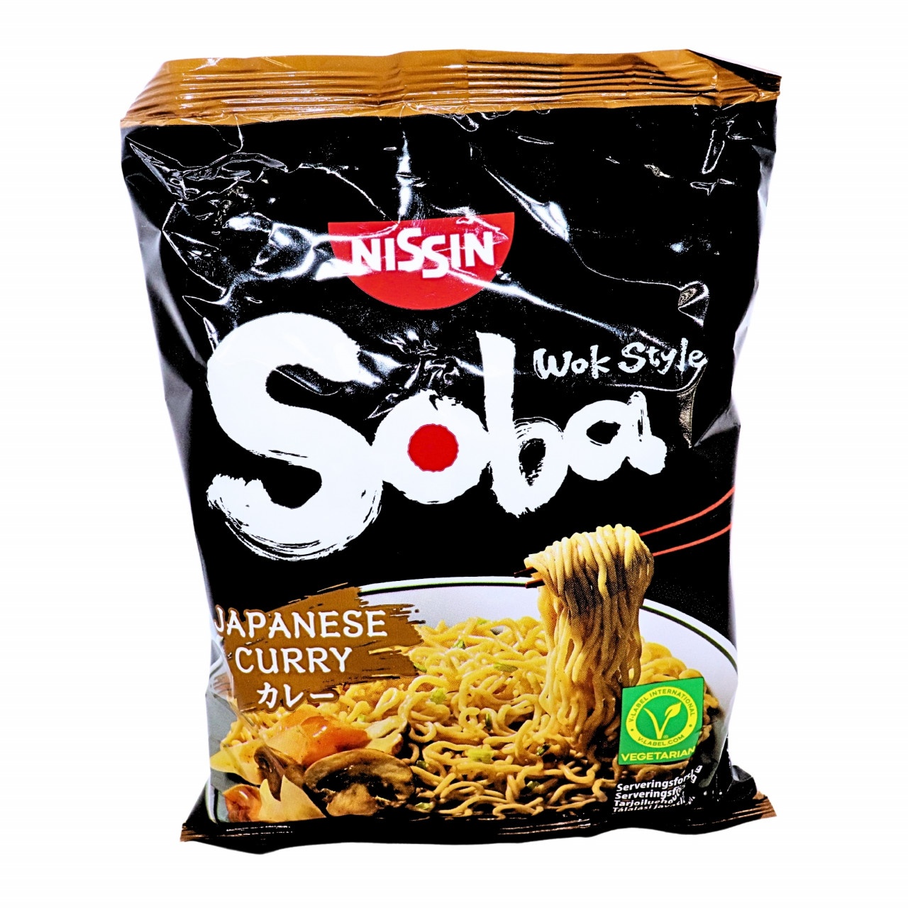 Supa la plic sos curry japonez Nissin Soba 111 g