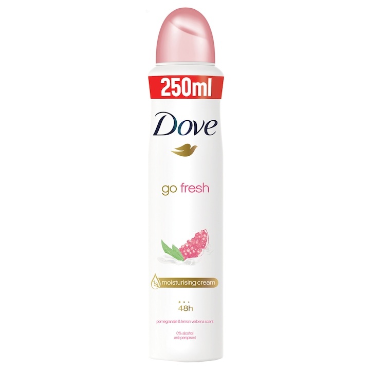 Deodorant spray Go Fresh Pomegranate & Lemon, 250 ml,Dove