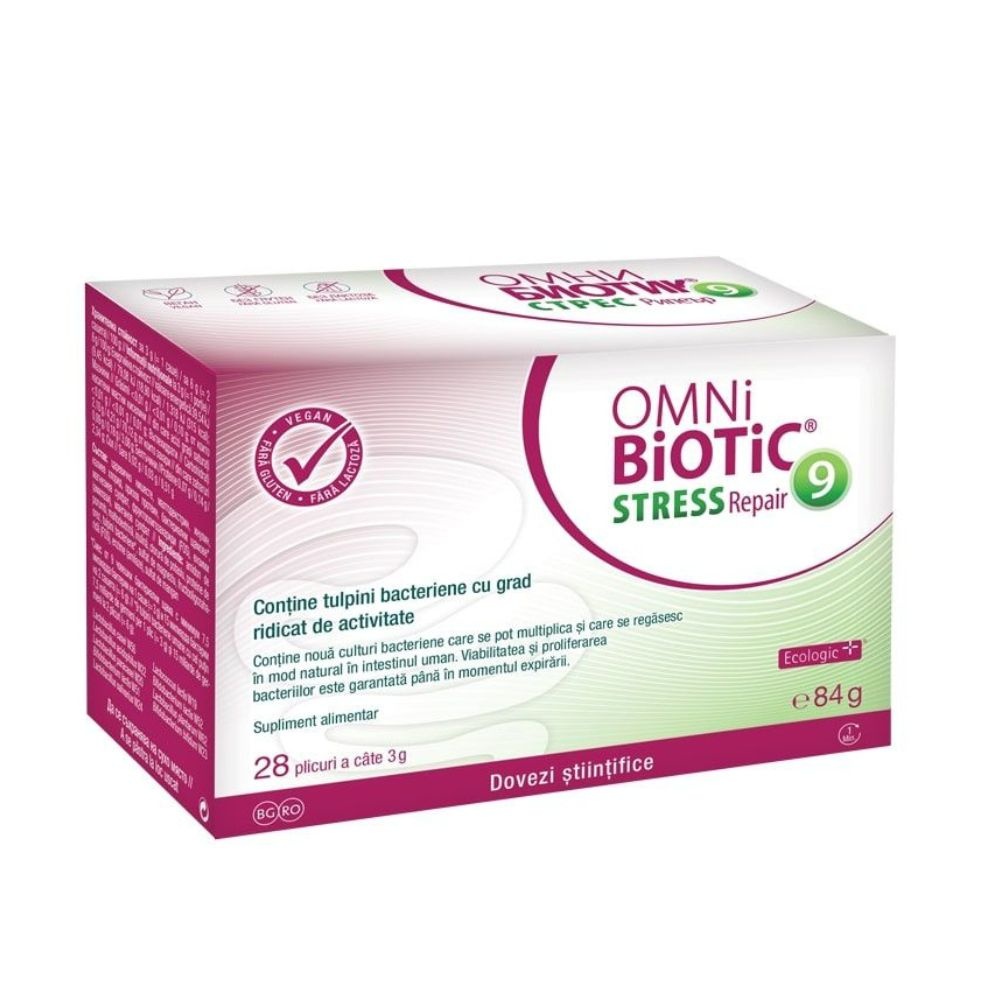 OmniBiotic Stress Repair, 28 plicuri, Institut AllergoSan