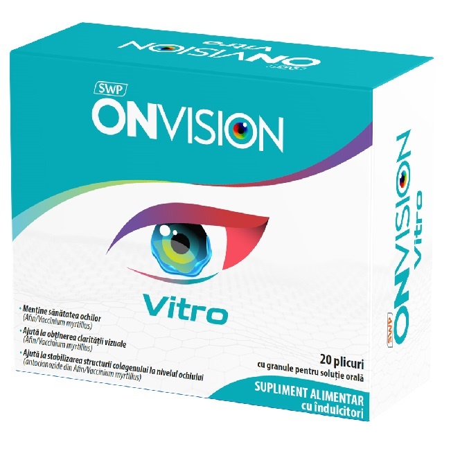OnVision Vitro, 20 plicuri, Sun Wave Pharma