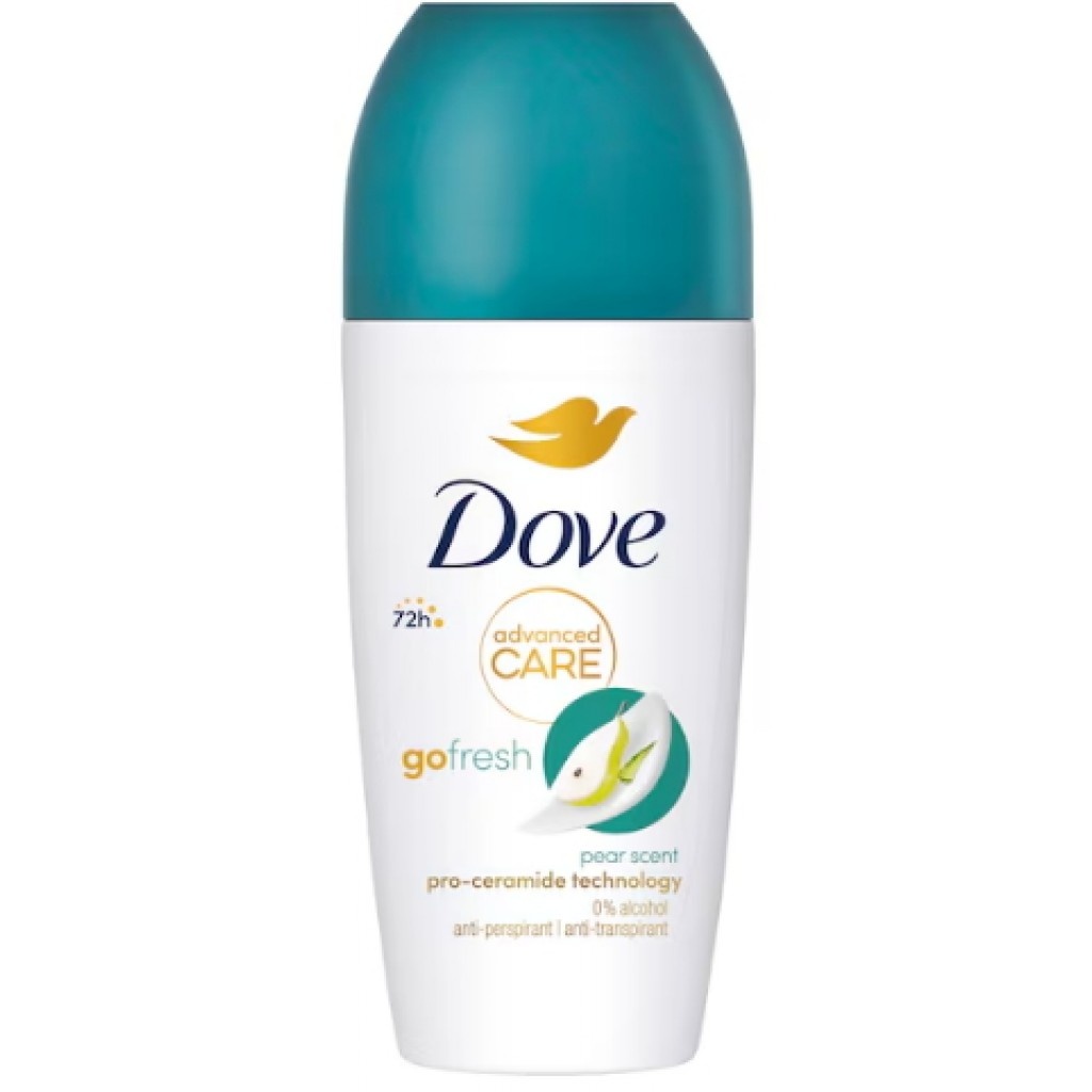 Deodorant Roll-On Pear, 50 ml, Dove