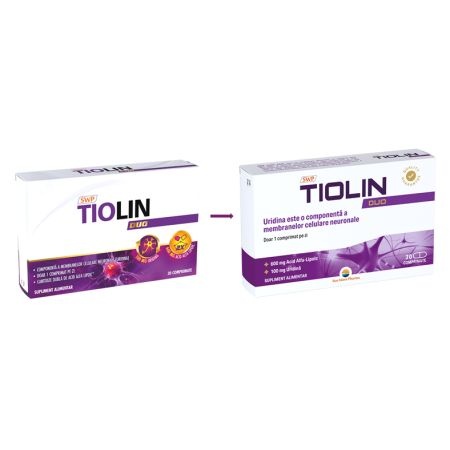 Tiolin DUO, 30 comprimate, Sun Wave Pharma