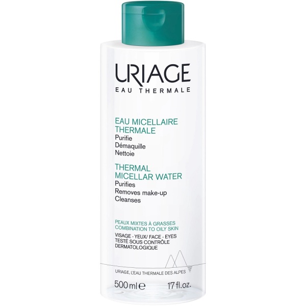Apa termala micelara pentru ten gras, 500ml, Uriage