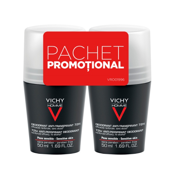 Pachet Deodorant roll-on antiperspirant control extrem pentru barbati ...
