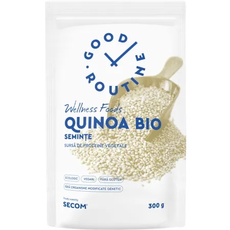 Seminte de Quinoa Bio Good Routine, 300 g, Secom