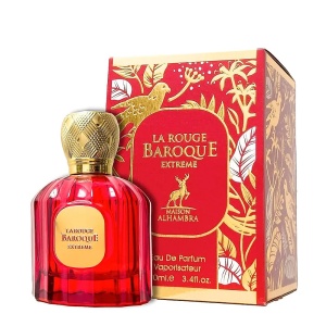 Apa de parfum La Rouge Baroque Extreme 100 ml, unisex, Maison Alhambra