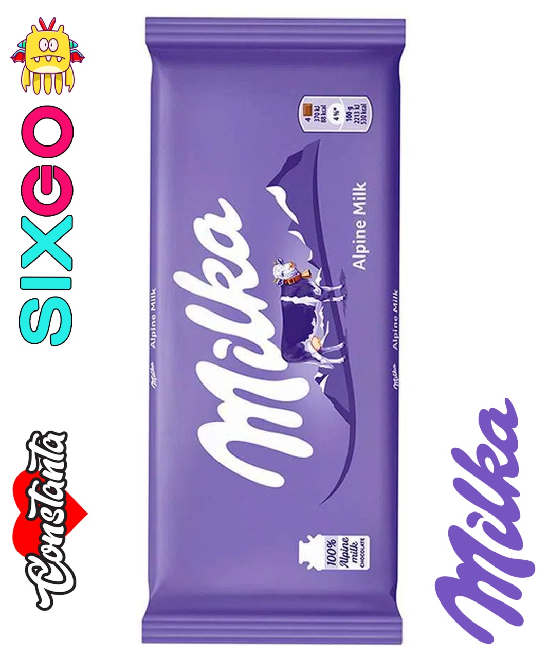 Milka Ciocolata Lapte 100gr