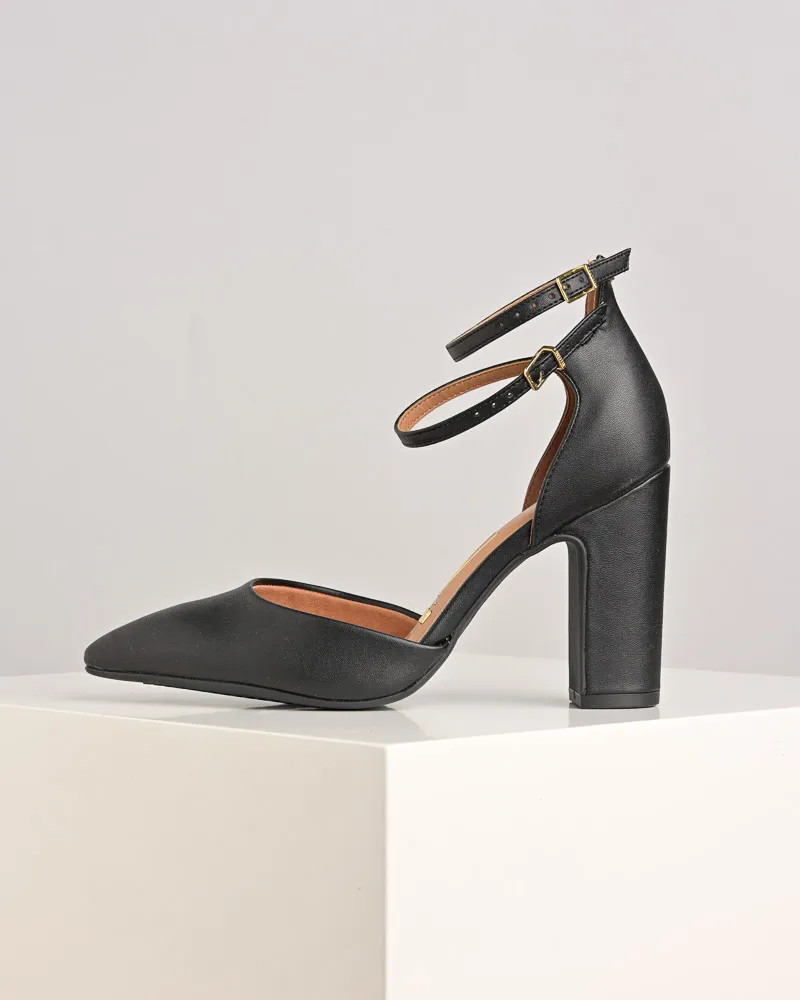 Cipele na debelu štiklu 1285.438.7286 crne