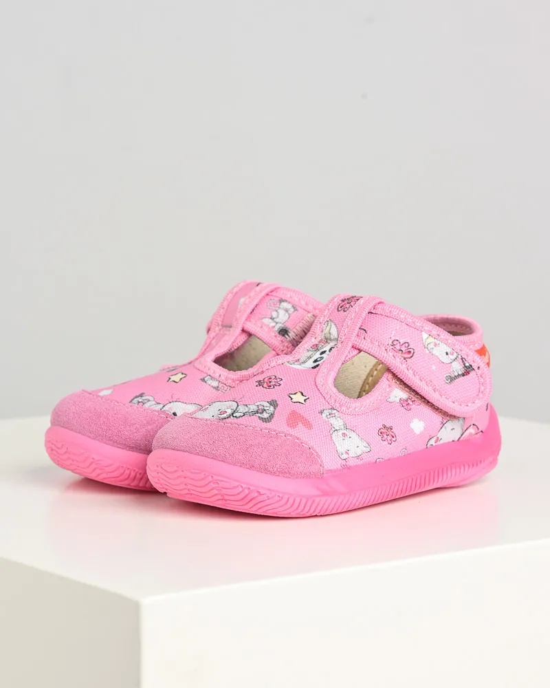 Patofnice sa kožnim anatomskim uloškom 226/10 pink sa macama