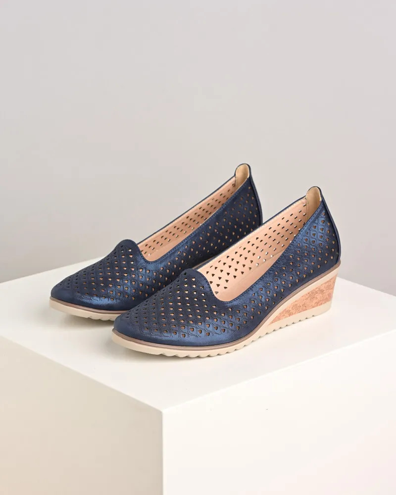 Ženske cipele na ortoped petu C2213-2 teget