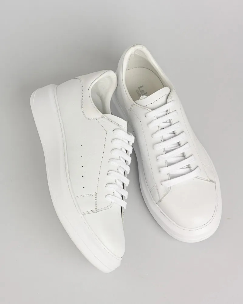 Kožne muške patike/cipele 0-35 bele