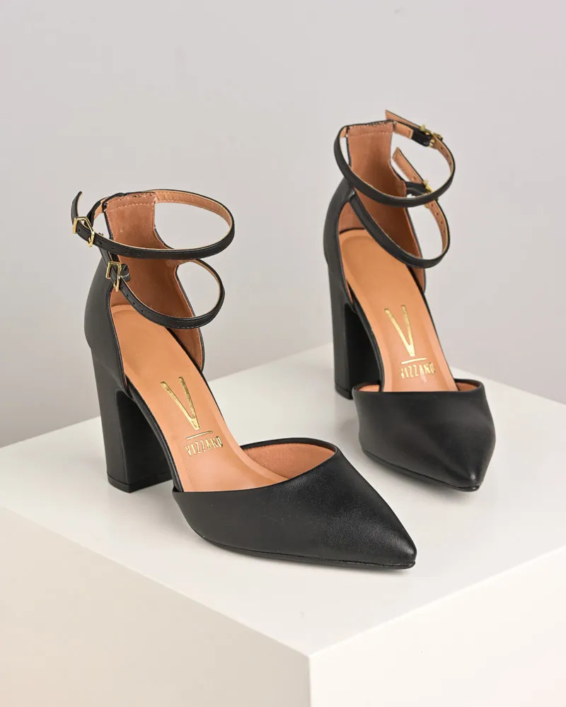 Cipele na debelu štiklu 1285.438.7286 crne