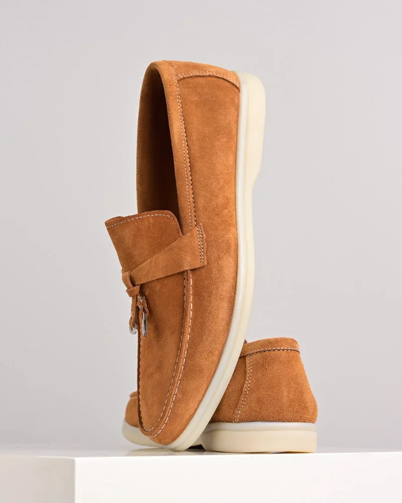 Muške kožne mokasine M301/15 kamel