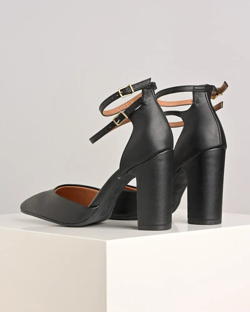 Cipele na debelu štiklu 1285.438.7286 crne