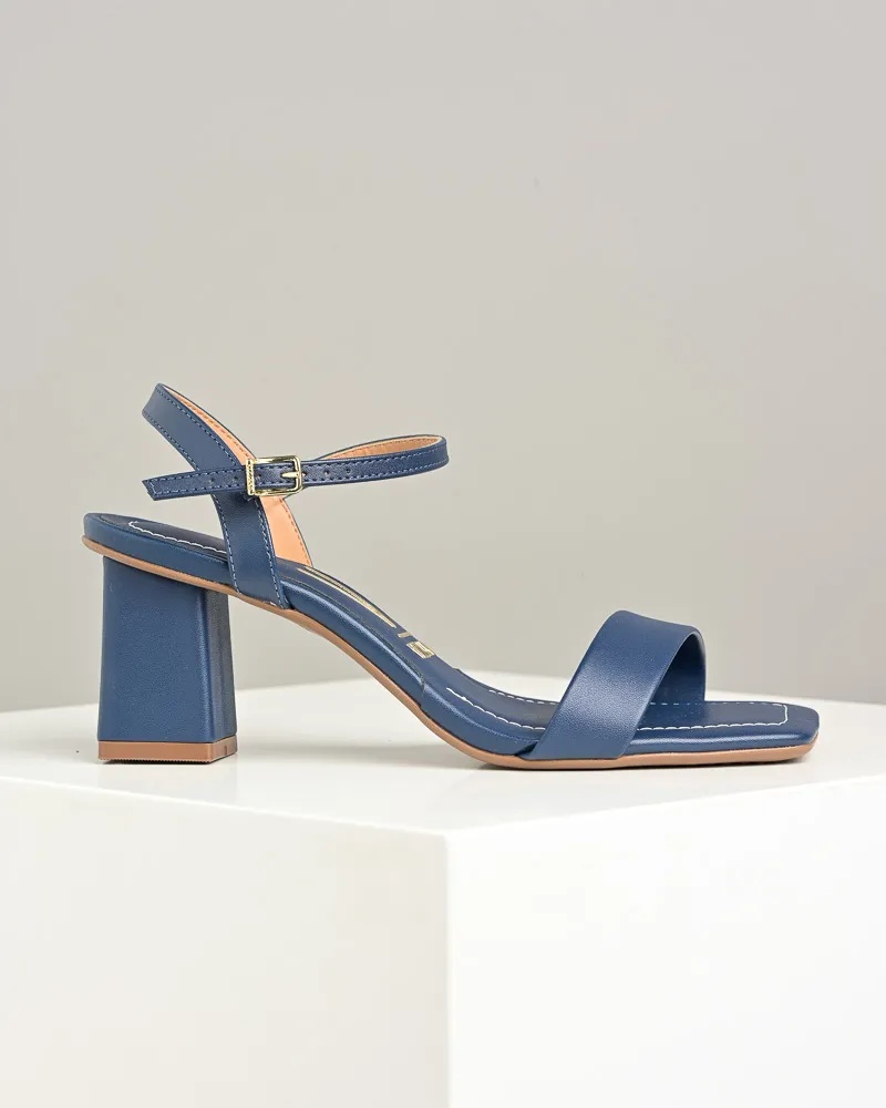 Sandale na štiklu 6455.101.7286 teget