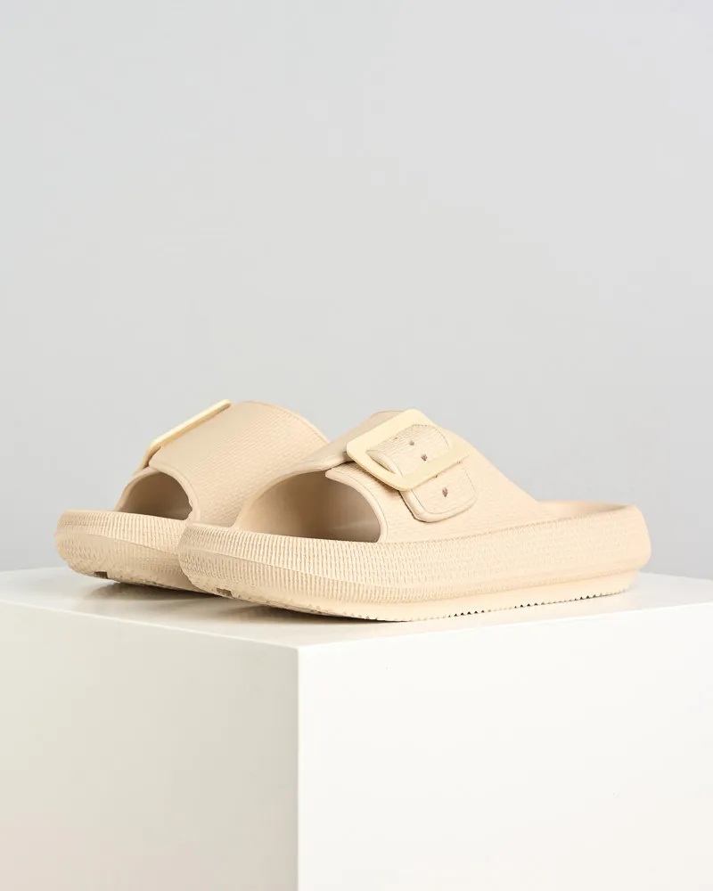 Gumene ženske papuče LP802401 bež