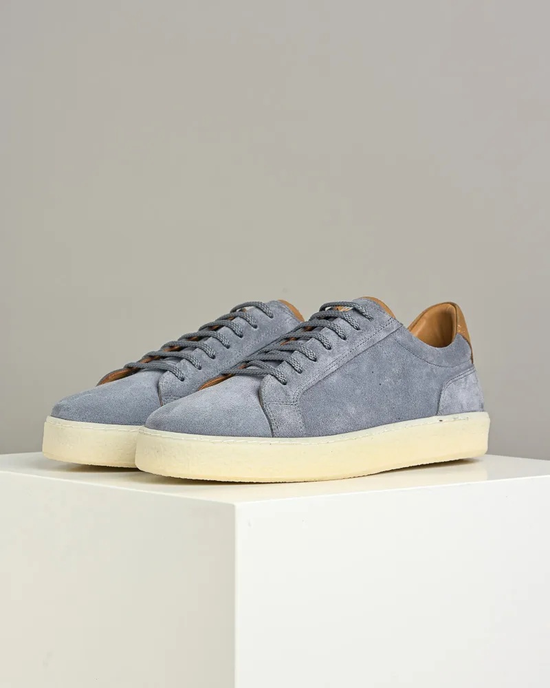 Kožne muške patike/cipele A5006 sive