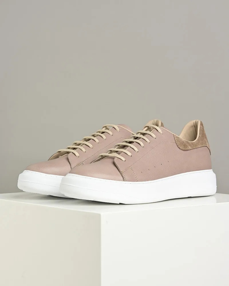 Kožne muške patike/cipele 0-35 bež