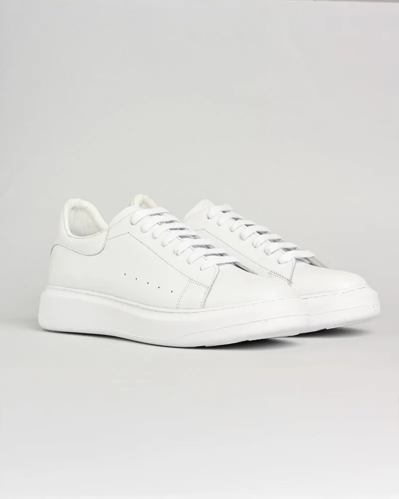 Kožne muške patike/cipele 0-35 bele