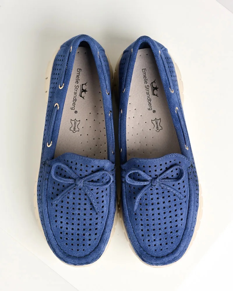 Ženske mokasine C52 teget