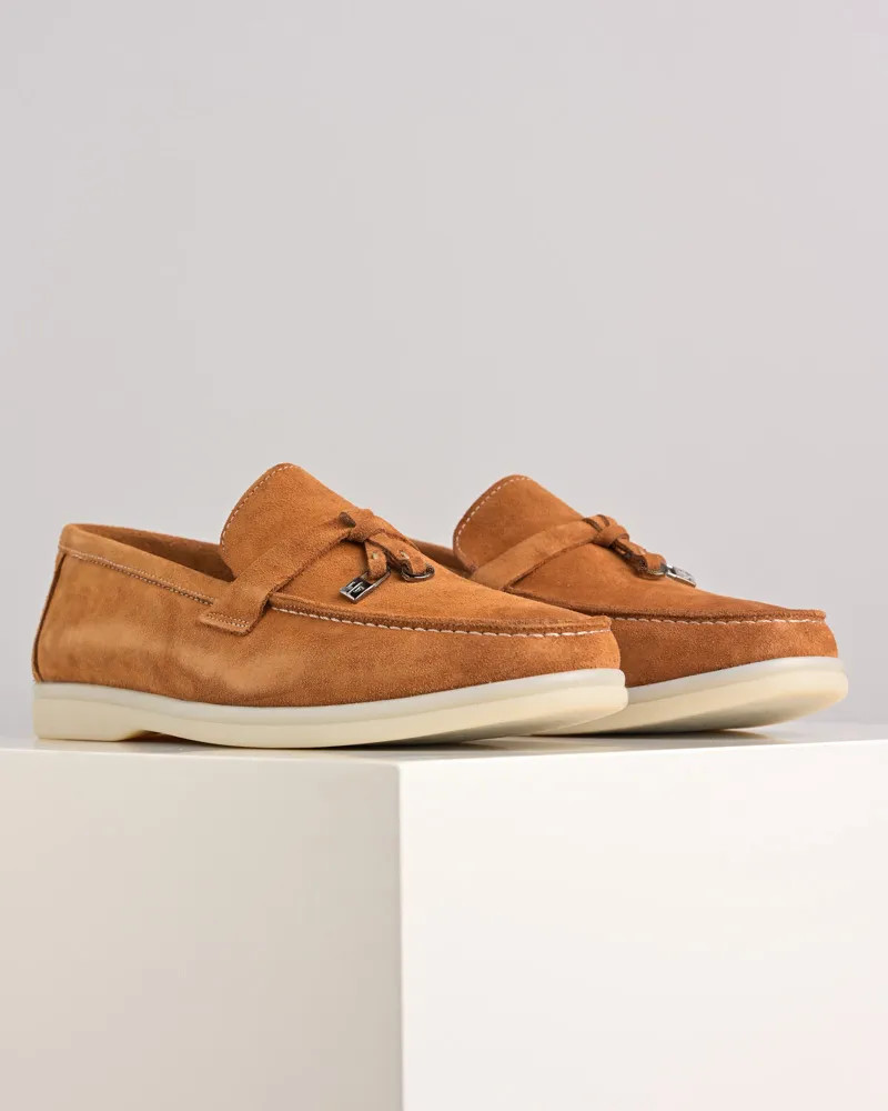 Muške kožne mokasine M301/15 kamel