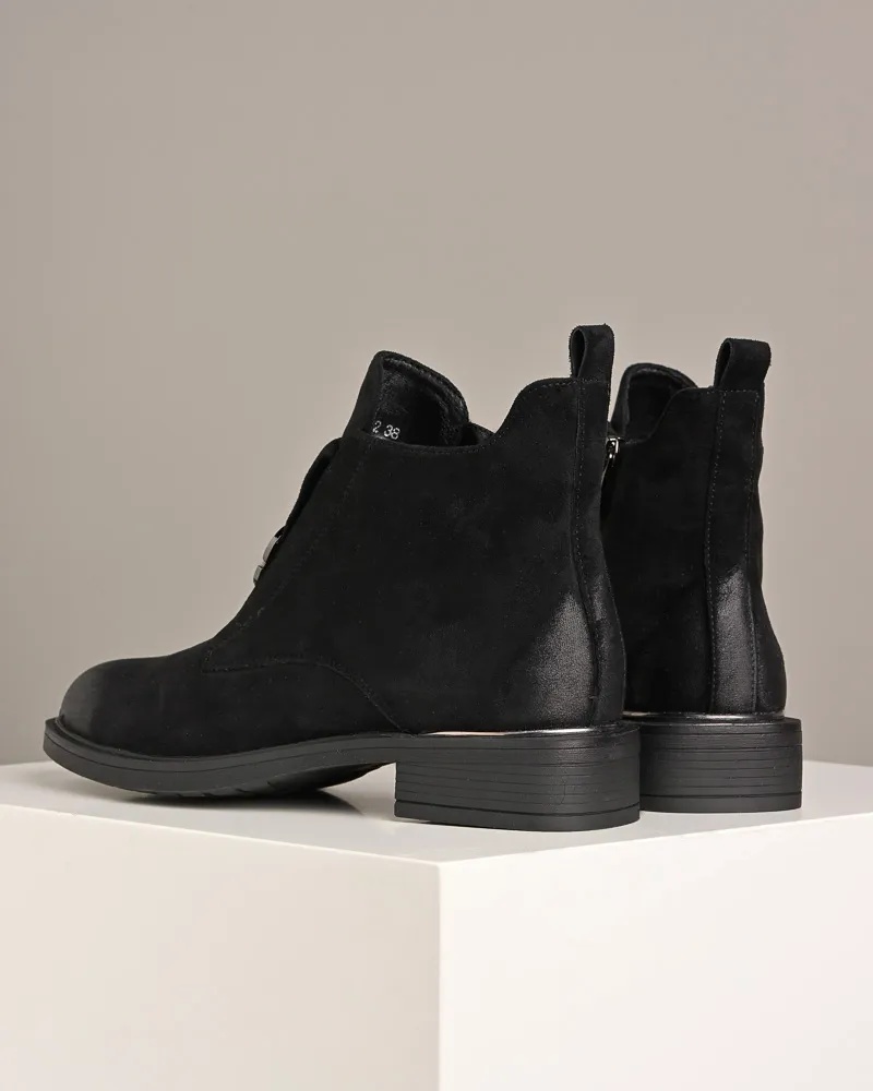 Ženske duboke cipele A3662 crne