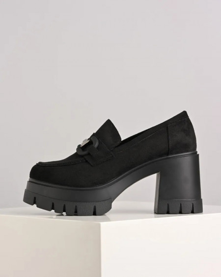 Ženske cipele na platformu C2513 crne