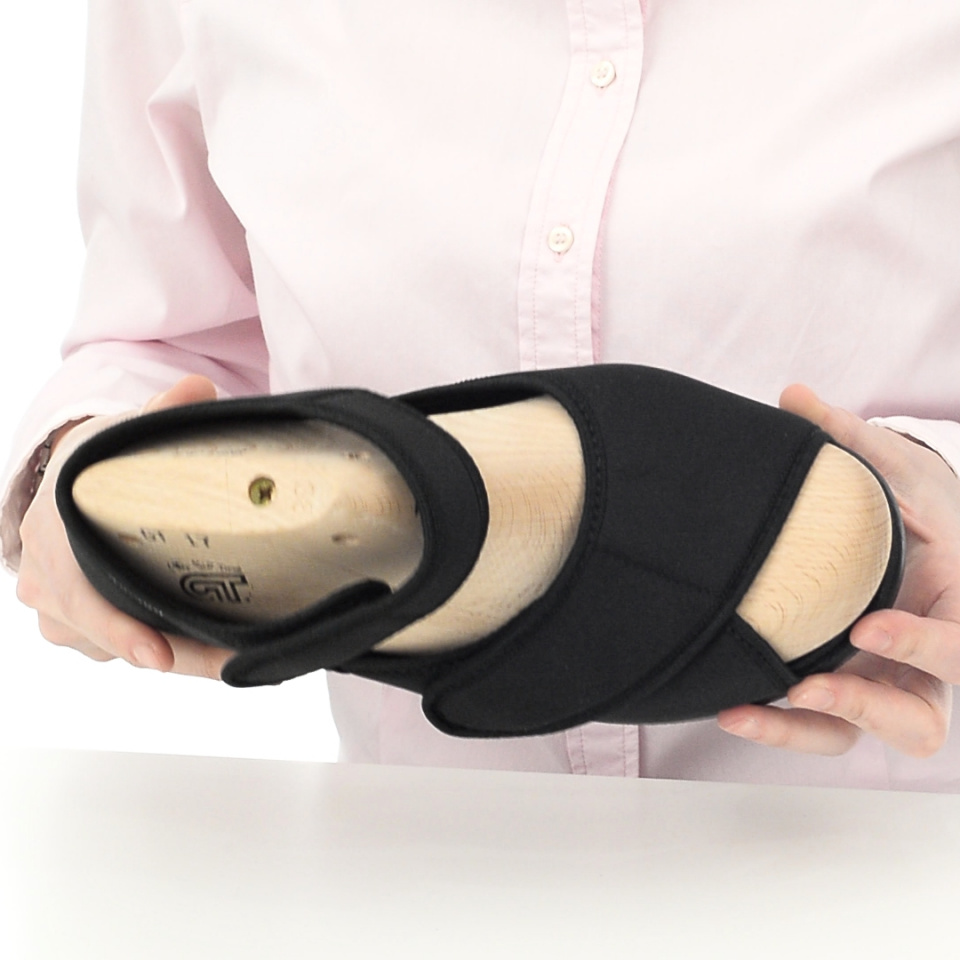 Sandale medicale, stretch, calapod lat, dama, OrtoMed 551-T77