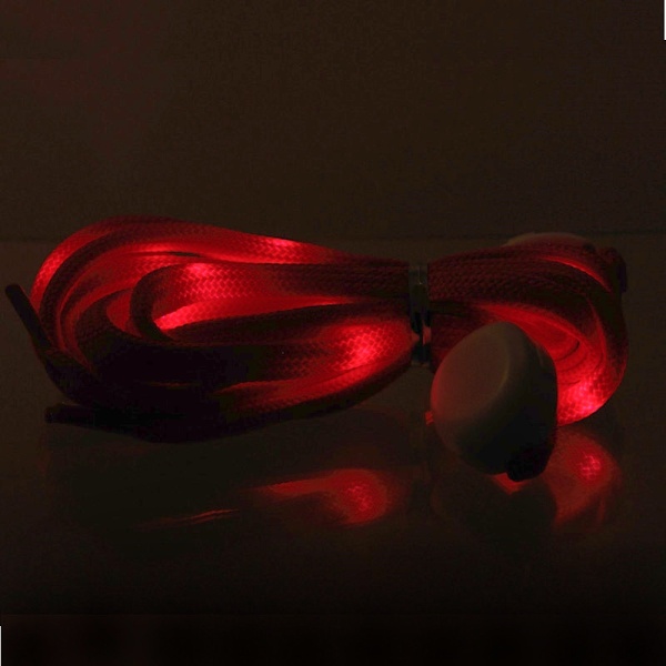 Sireturi cu LED, roz neon, 120 cm, 3 moduri de iluminare