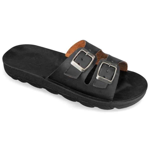 Papuci de vara, ortopedici, negri, Mjartan 2205-A83