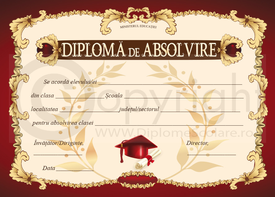 Diploma absolvire