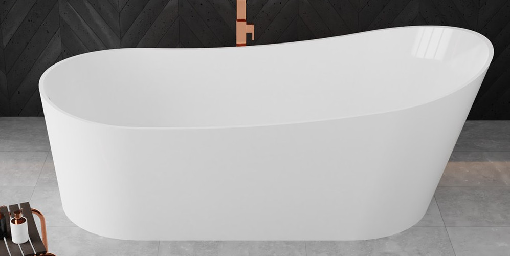 Cada freestanding CETUS EverHard fara preaplin ventil click-clack crom ...