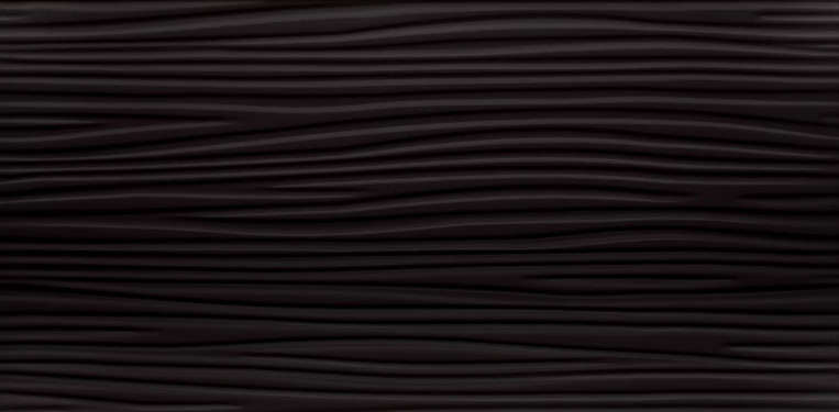 Faianta SYNERGY NERO SCIANA B STR neagra lucioasa, baie bucatarie ...