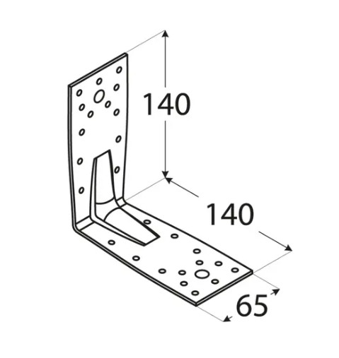 Coltar metalic perforat 4025 - Unimat.ro