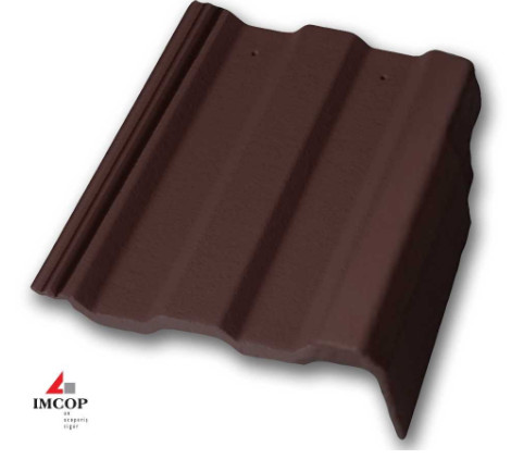Tigla laterala dreapta maro Clasic Imcop - Unimat.ro