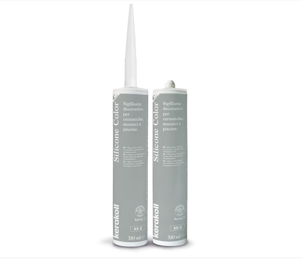 Silicon sanitar Gri KK6 310ml SILICONE COLOR KERAKOLL - Unimat.ro