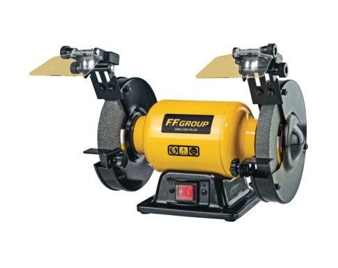 Polizor de banc cu disc dublu DBG 150 Plus FF Group - Unimat.ro