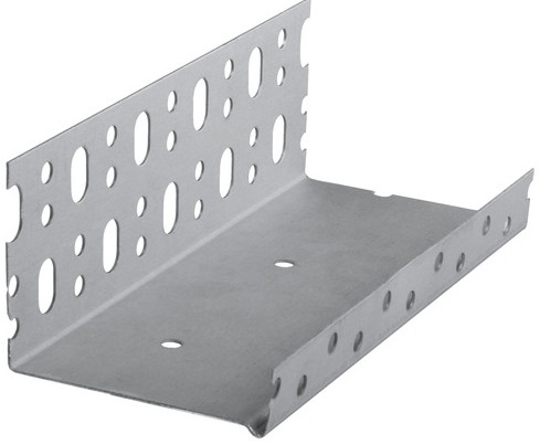 Profil de soclu pentru termosistem din aluminiu 100x2500mm - Unimat.ro