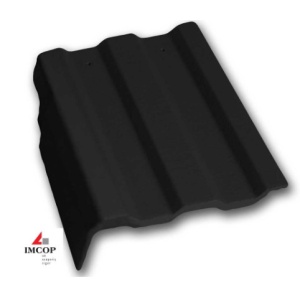 Tigla laterala stanga negru Clasic Imcop - Unimat.ro