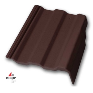 Tigla laterala dreapta maro Clasic Imcop - Unimat.ro