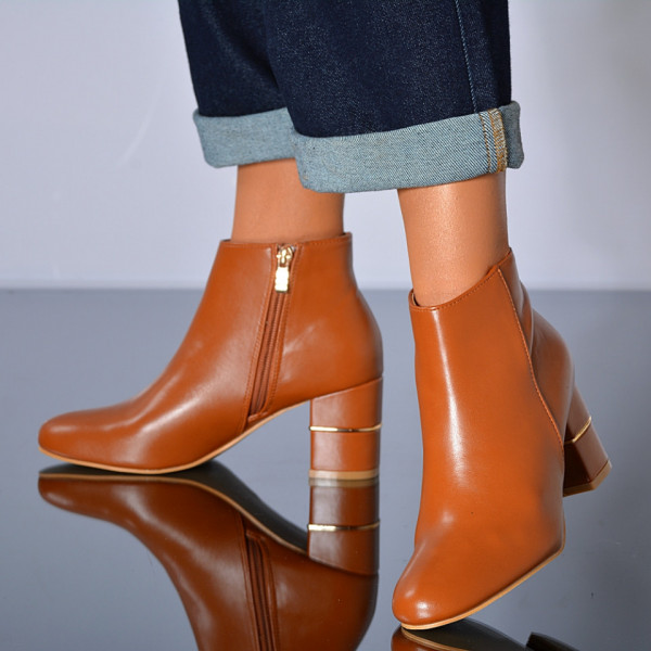 Botine Hebe Camel-Need 4 Shoes
