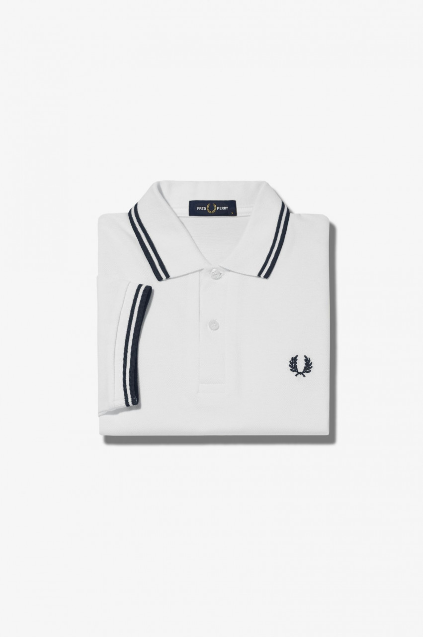 FRED PERRY POLO MAJICA WHITEBB