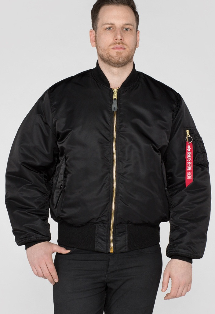 ALPHA INDUSTRIES MA1 JAKNA BLACK