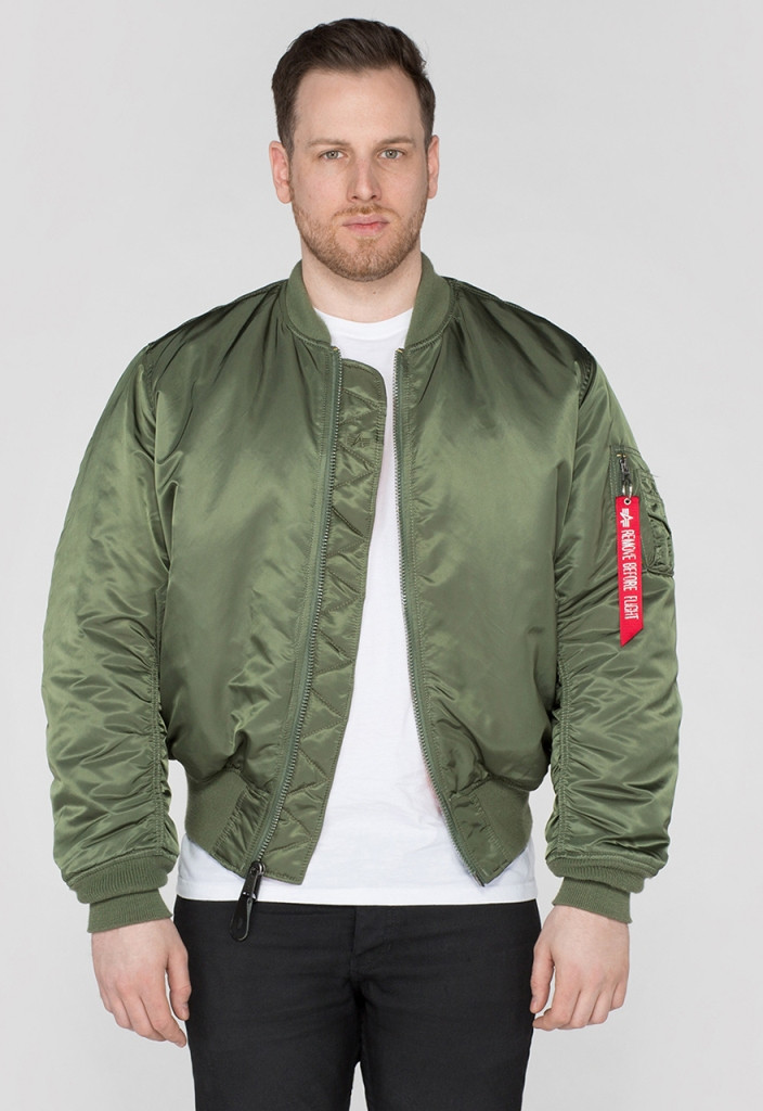 ALPHA INDUSTRIES MA1 JAKNA BLACK