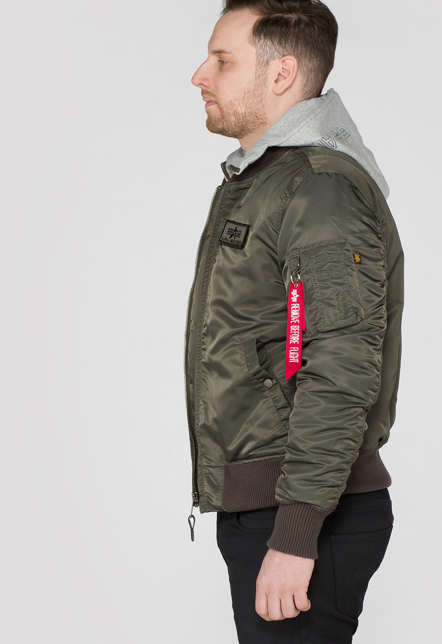 ALPHA INDUSTRIES MA1 DTEC JAKNA REP GREY