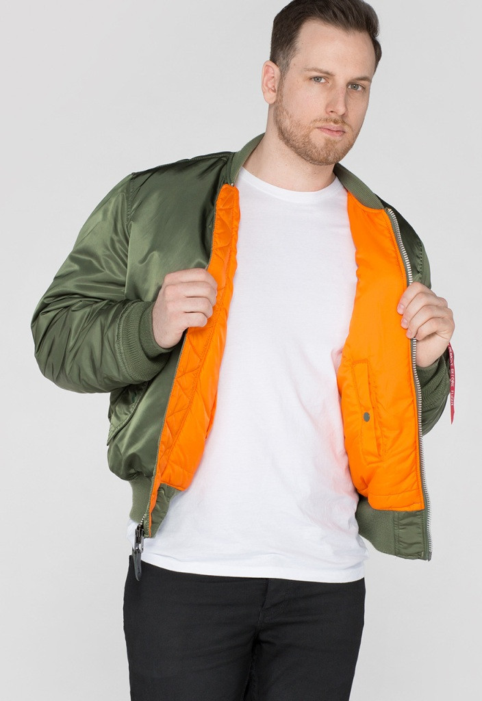 ALPHA INDUSTRIES MA1 JAKNA SGREEN