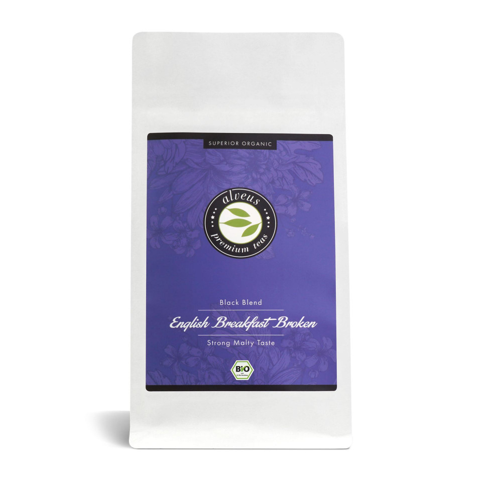 ENGLISH BREAKFAST BROKEN SUPERIOR PREMIUM TEA ALVEUS BLACK BLEND STRONG ...