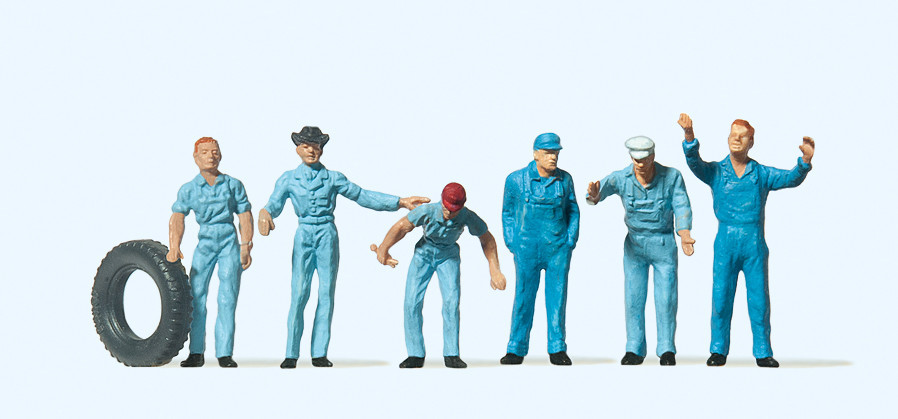 Preiser 14130 Garagepersoneel