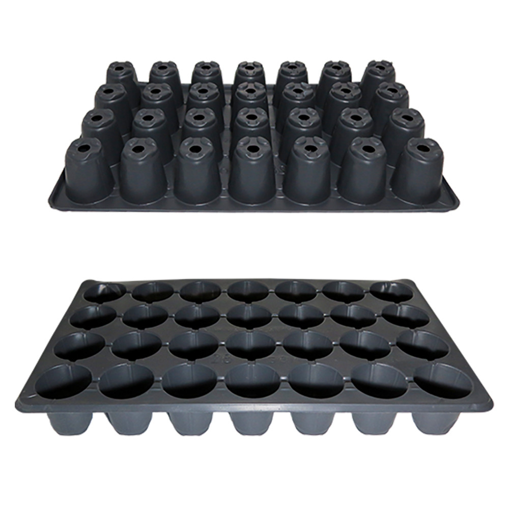 Tava alveolara 28 celule pentru rasaduri de legume si flori